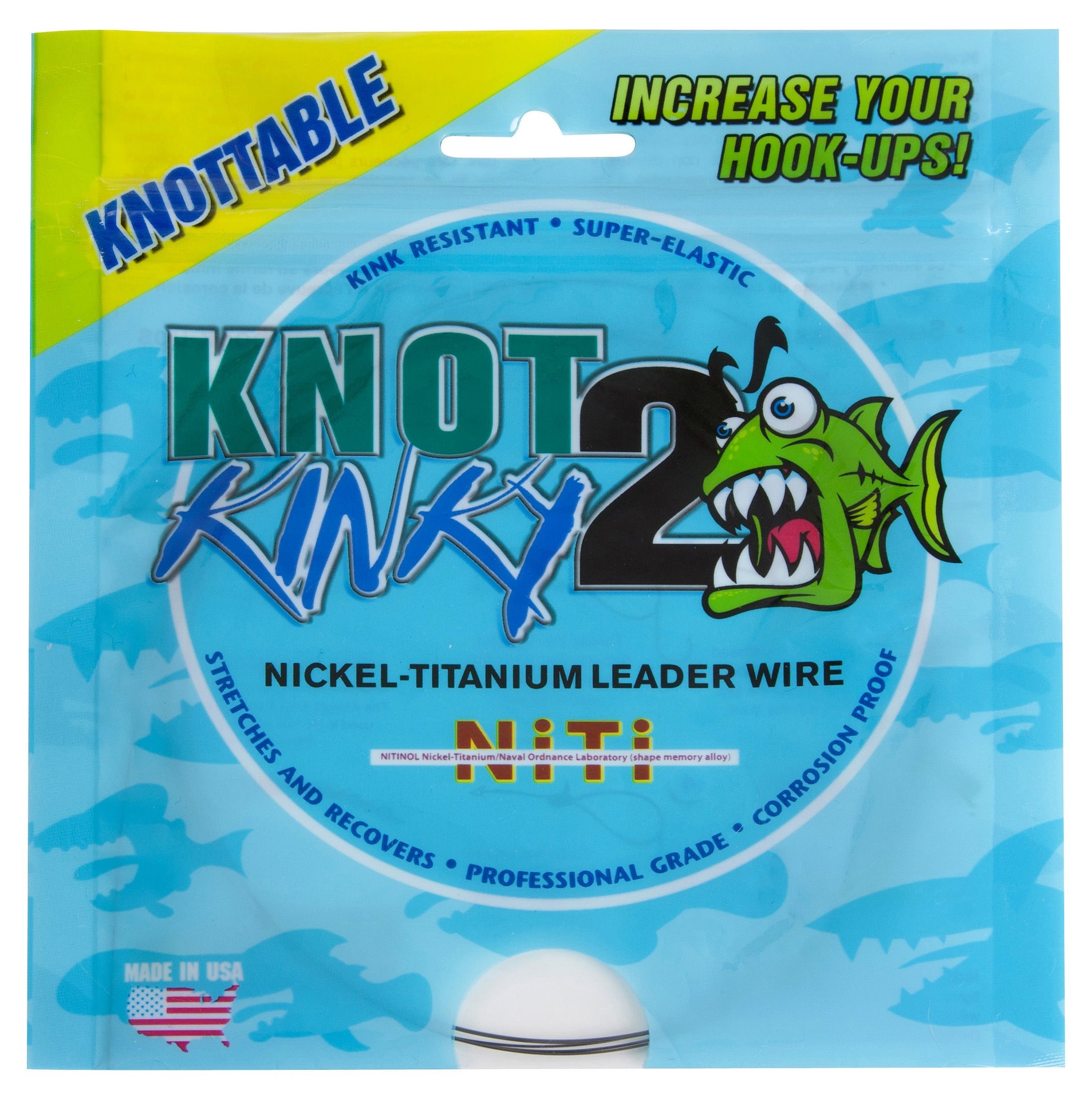 Knot 2 Kinky Nickel Titanium Leader Wire, 15-ft | Canadian Tire