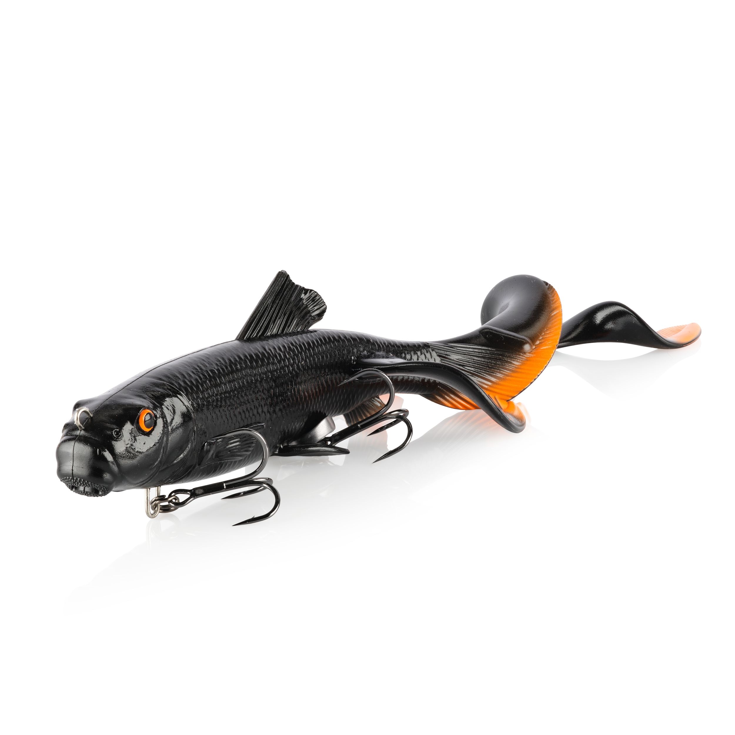 Savage Gear 3D Sucker X-Tail 9-in Black Orange Flash | Canadian Tire