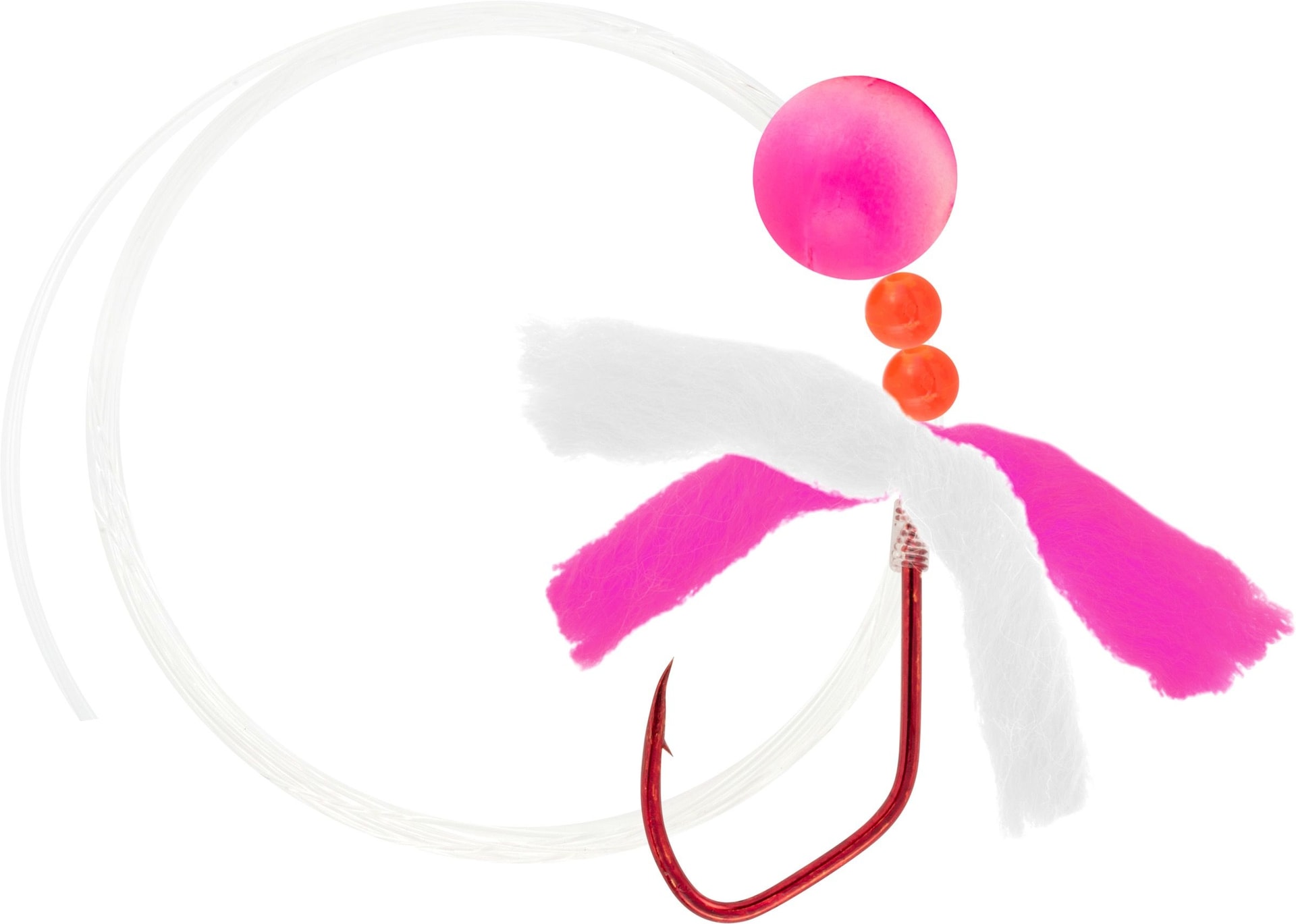 Danielson Ez Drift Rig for Salmon/Steelhead, Pearl Pink/Red/Hot Pink ...