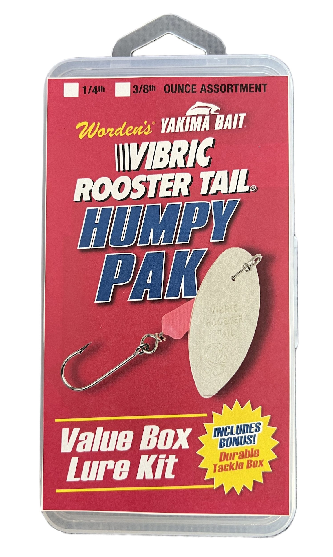 Yakima Humpy Vibric Rooster Tail Box Kit, 3/8oz, 6-piece | Canadian Tire