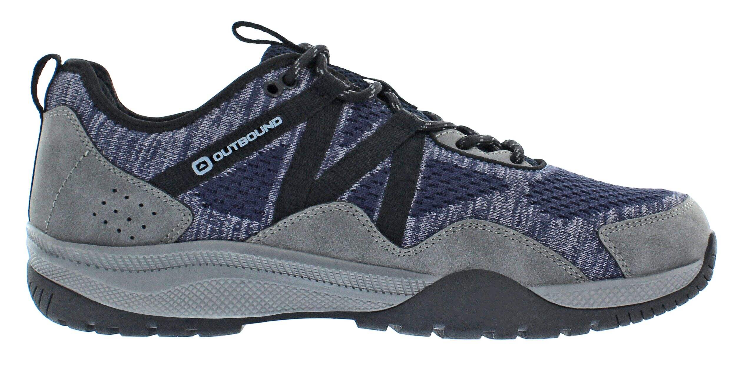 Outbound Men's Cayenne Lightweight Comfortable Hiking Shoes, Charcoal ...