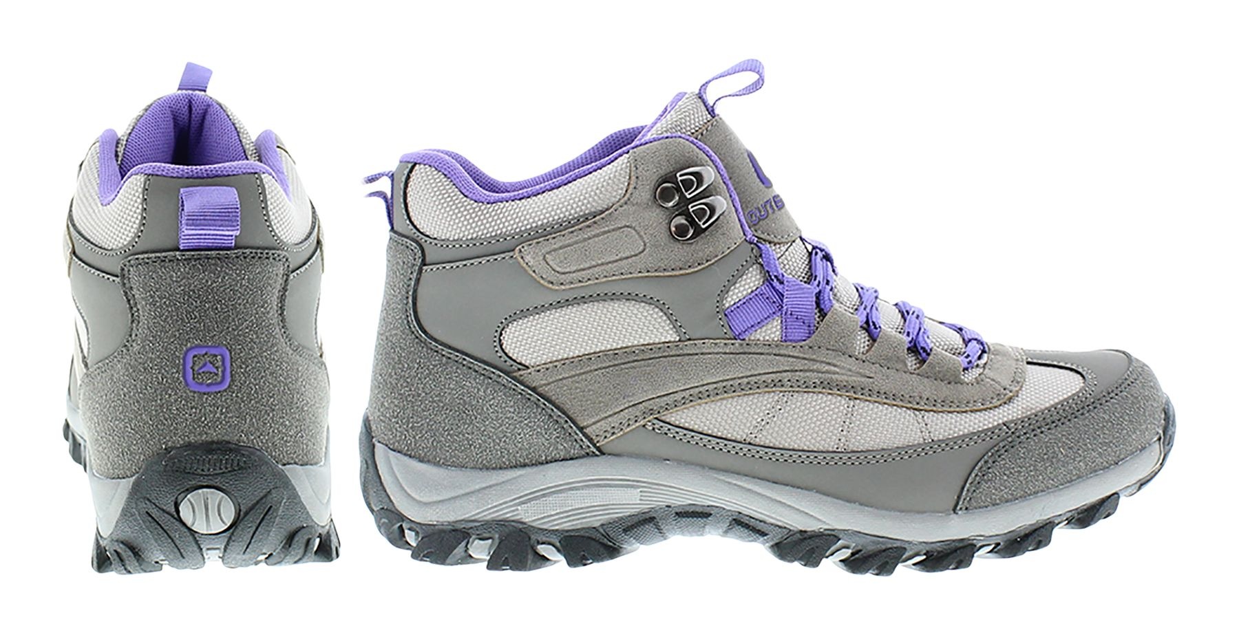 Outbound Women's Chute High Top Hiking Shoes, Grey | Canadian Tire