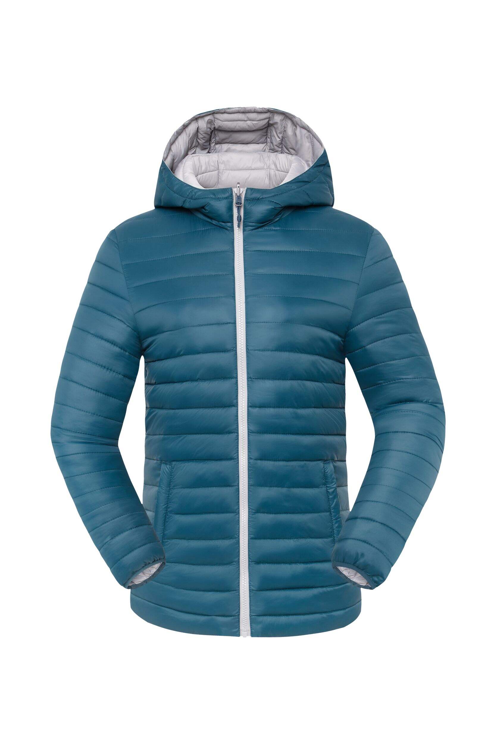 Outbound Women's Stratus Reversible Puffy Jacket, Blue/Grey | Canadian Tire