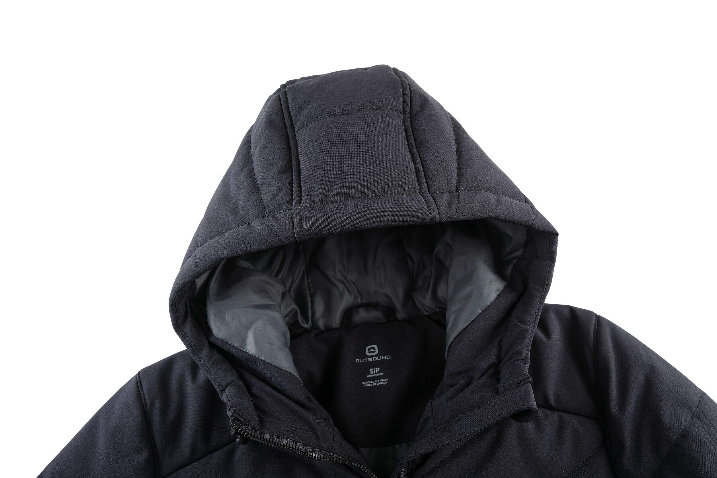 Outbound Women's Pine Insulated Jacket, Dark Grey | Canadian Tire