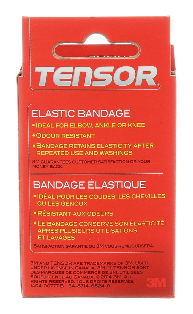 Tensor Elastic Bandage Wrap with Clips, Beige, 3-in | Canadian Tire