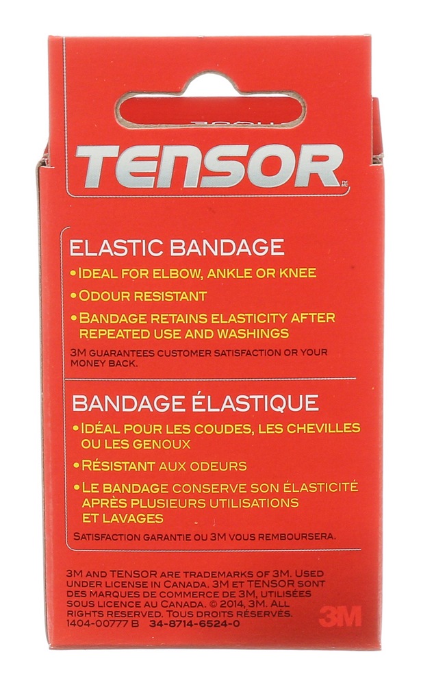 Tensor Elastic Bandage Wrap with Clips, Beige, 3-in | Canadian Tire