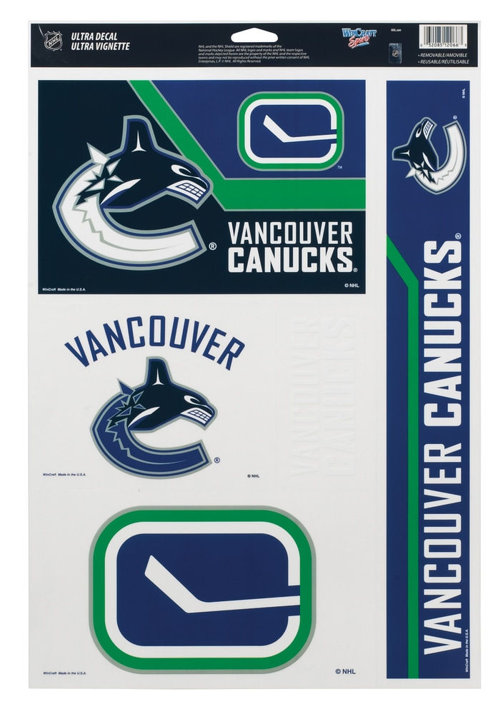 NHL Vancouver Canucks Ultra Decals, 11 x 17-in | Canadian Tire