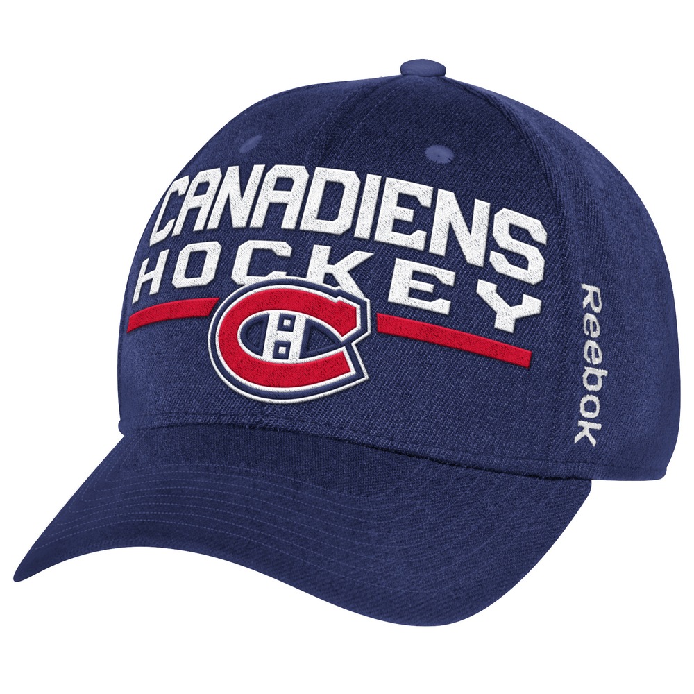 Casquette de vestiaire Reebok de la LNH, Canadiens de Montréal ...