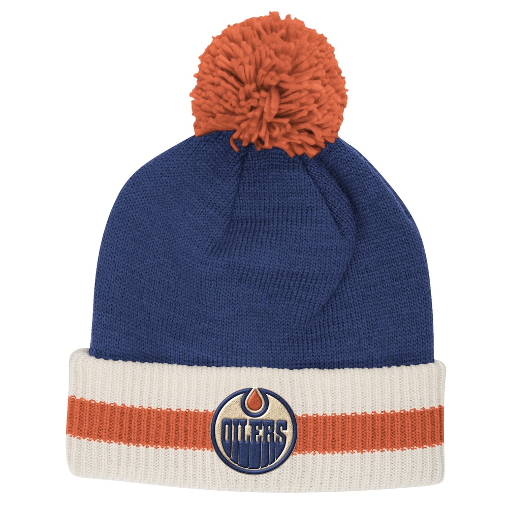 NHL CCM Edmonton Oilers Stripe Knit Pom Toque | Canadian Tire