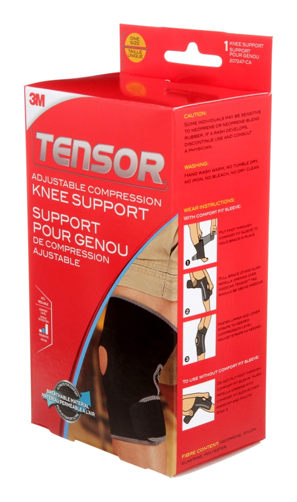 Tensor Adjustable Compression Knee Support Brace | Canadian Tire