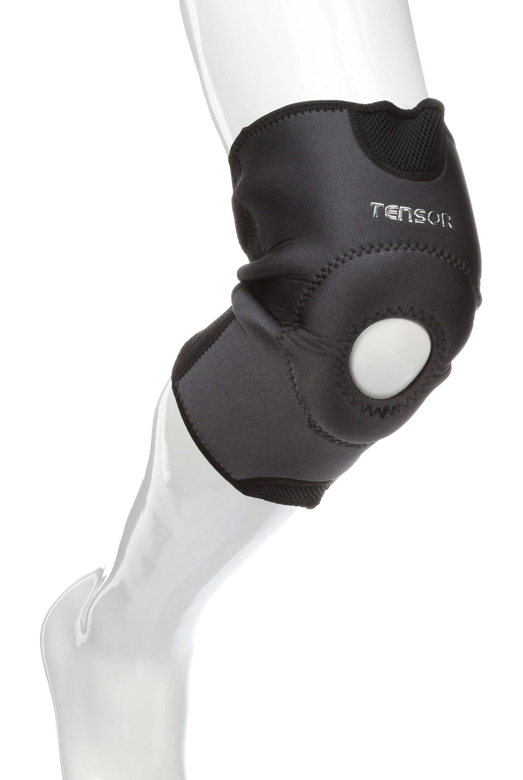 Tensor™ Sport Antimicrobial Open Patella Knee Brace Black Assorted Sizes Canadian Tire