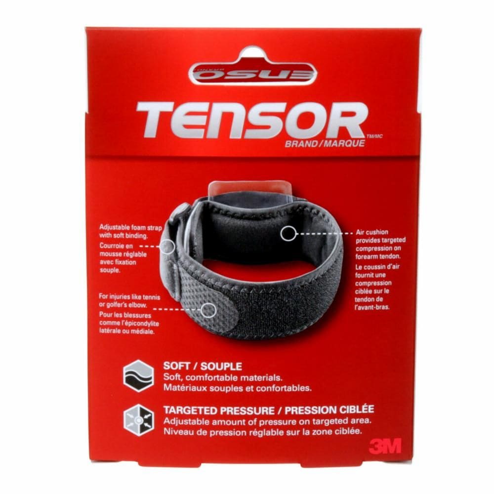 Tensor™ Tennis Elbow Support Brace, Black, One Size | Canadian Tire