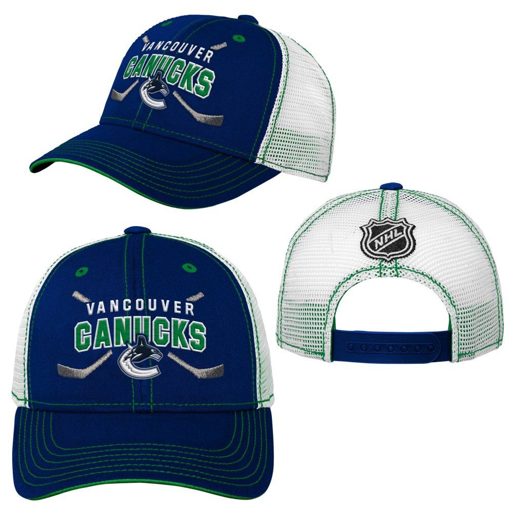 NHL Vancouver Canucks Lockup Meshback Adjustable Cap, Youth | Canadian Tire