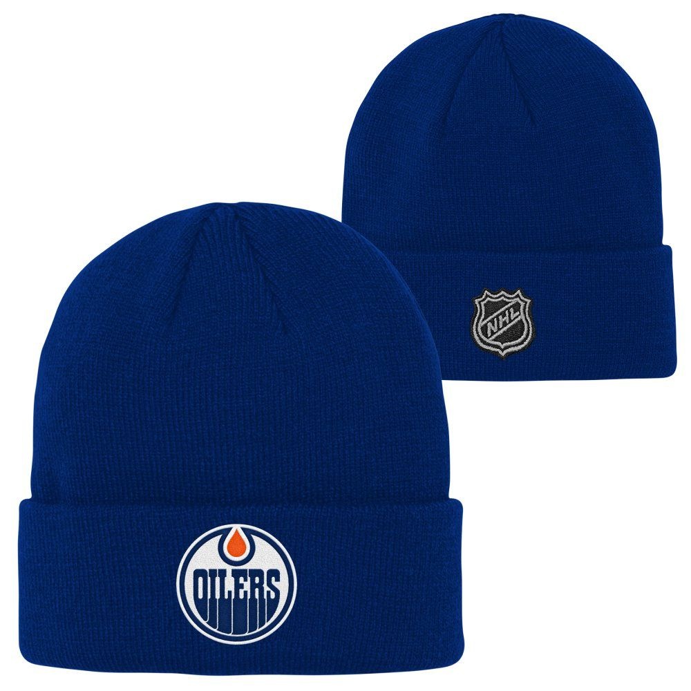 Tuque en tricot à rebord, LNH Oilers d'Edmonton, jeune | Canadian Tire