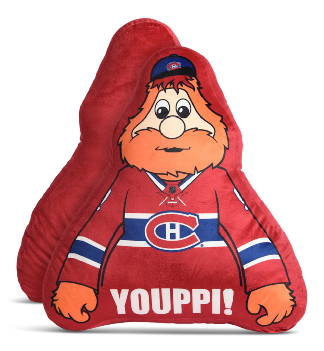 Coussin de la mascotte Youppi! des Canadiens de Montréal de la LNH ...