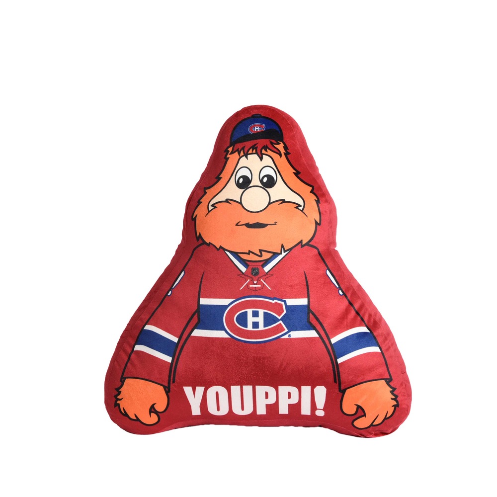 Coussin de la mascotte Youppi! des Canadiens de Montréal de la LNH ...