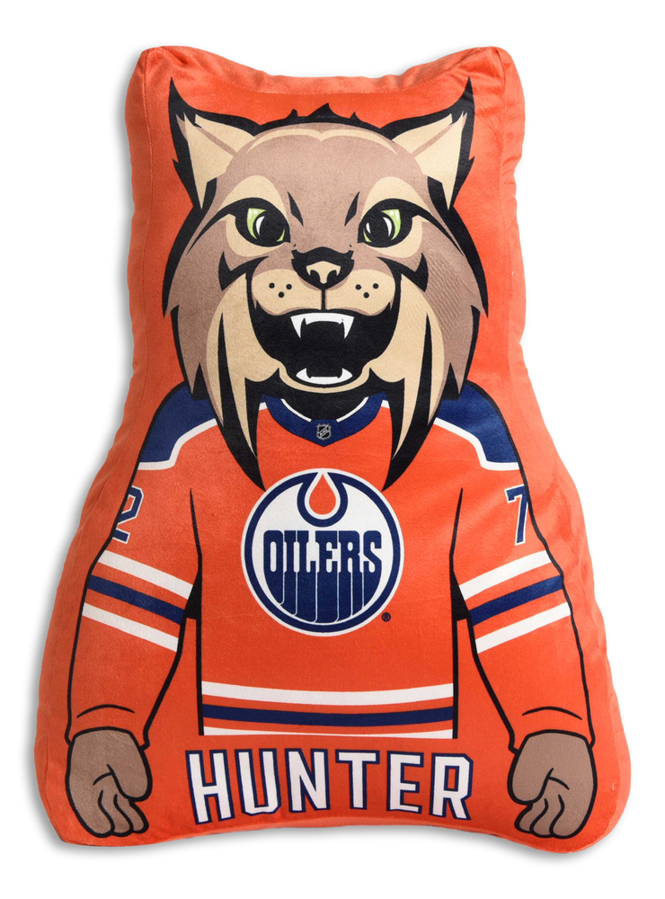NHL Edmonton Oilers Hunter Mascot Pillow | Canadian Tire