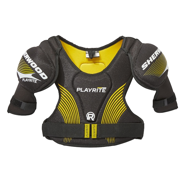 Sherwood Playrite Basic Hockey Protective Kit, Youth, Black/Yellow ...