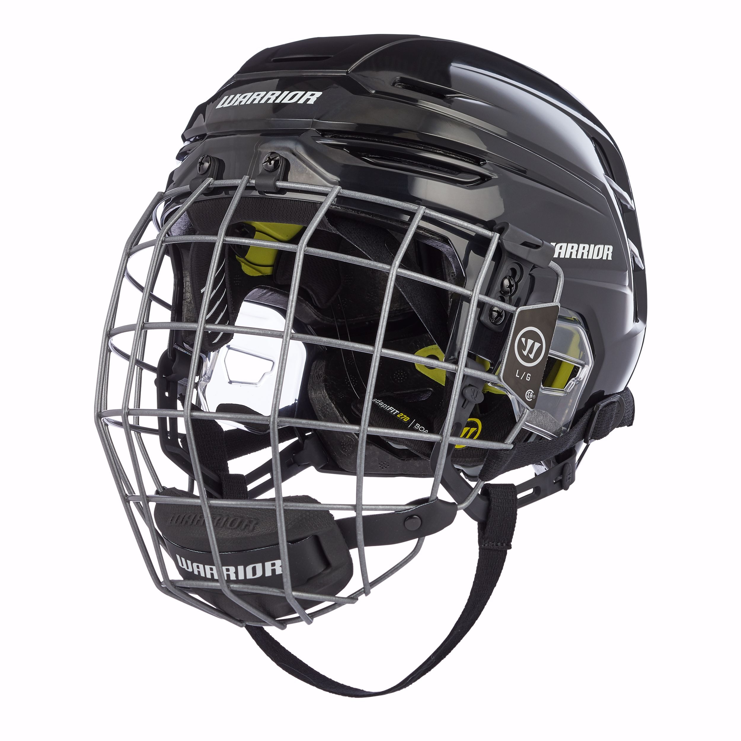 Warrior Alpha Pro Hockey Helmet Combo, Black | Canadian Tire