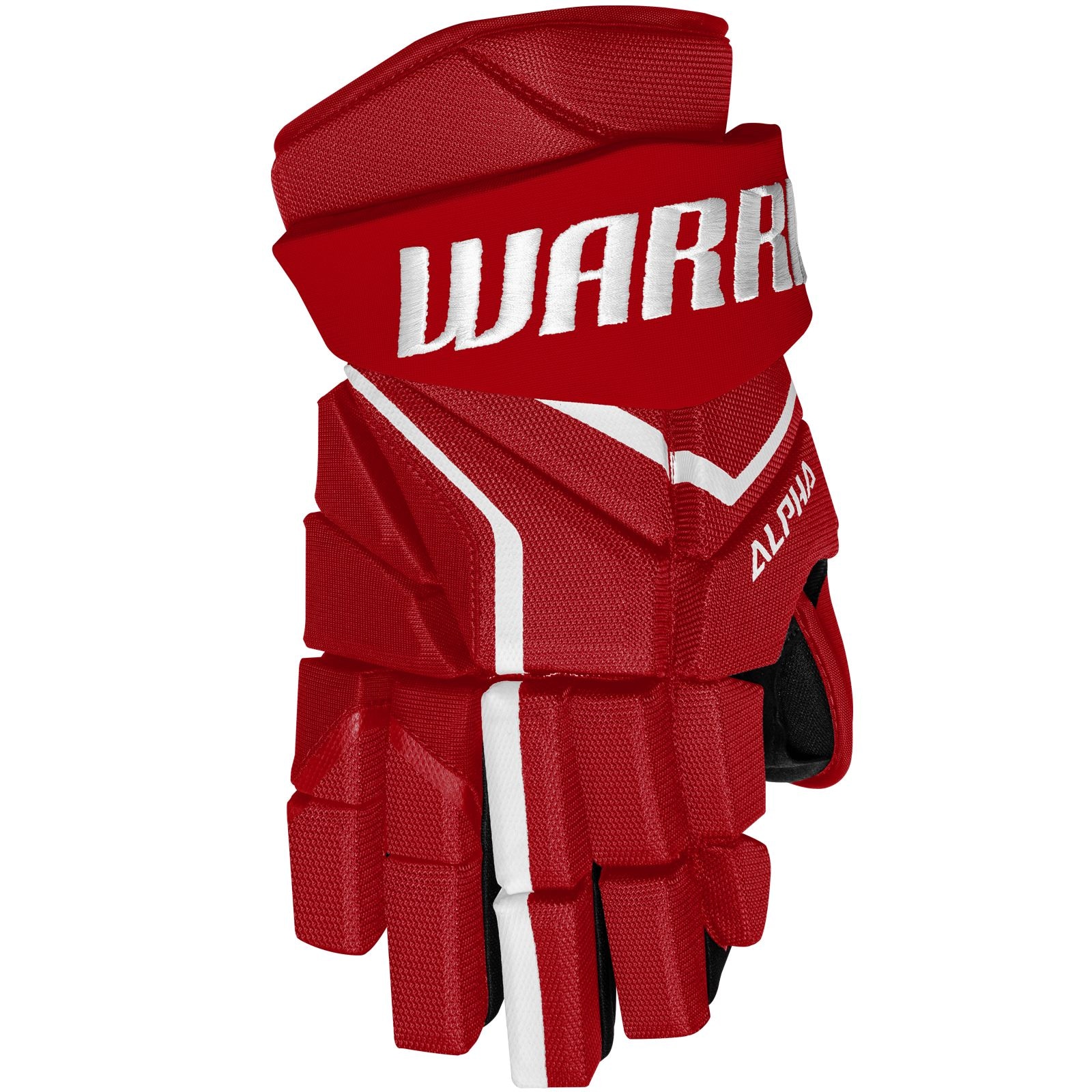 Warrior Alpha LX2 Max Hockey Gloves, Junior, Red/White, Assorted Sizes ...