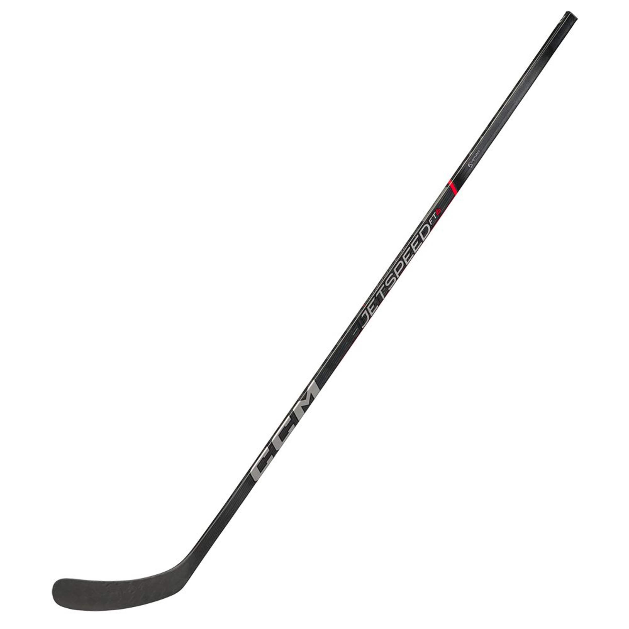 Bâton de hockey en composite CCM Jetspeed FT6, intermédiaire, gaucher ...