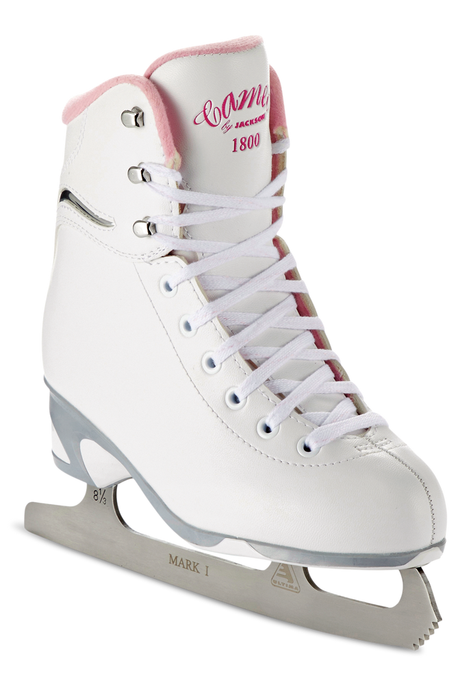 Patins de patinage artistique en vinyle entièrement doublés pour jeunes ...