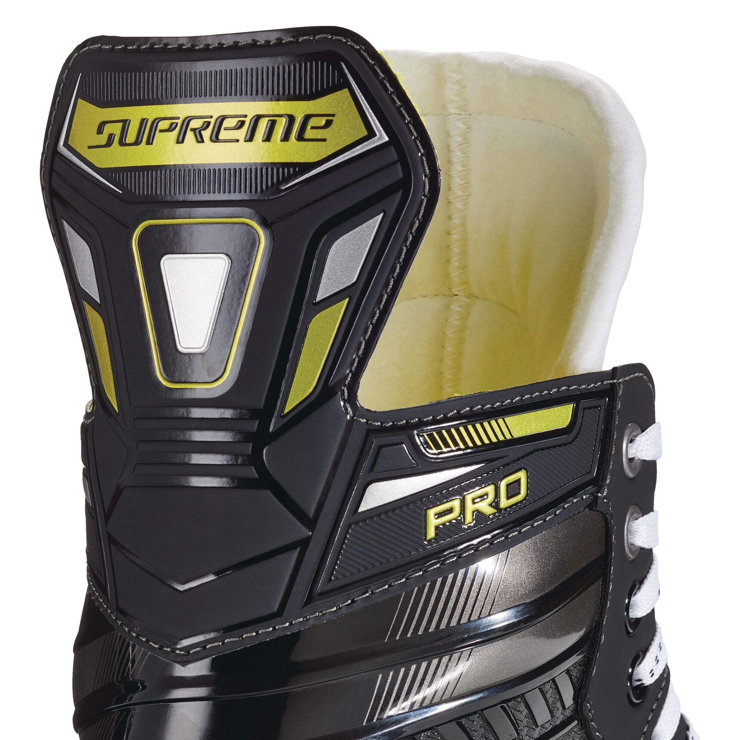 Bauer Supreme Pro Hockey Skates with Stainless Steel Blade, Senior ...