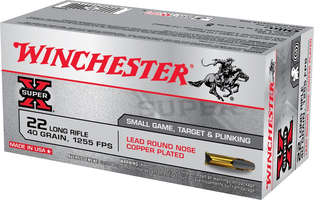 Winchester Super-X .22 40-Grain Cartridges, SX22LR Long | Canadian Tire