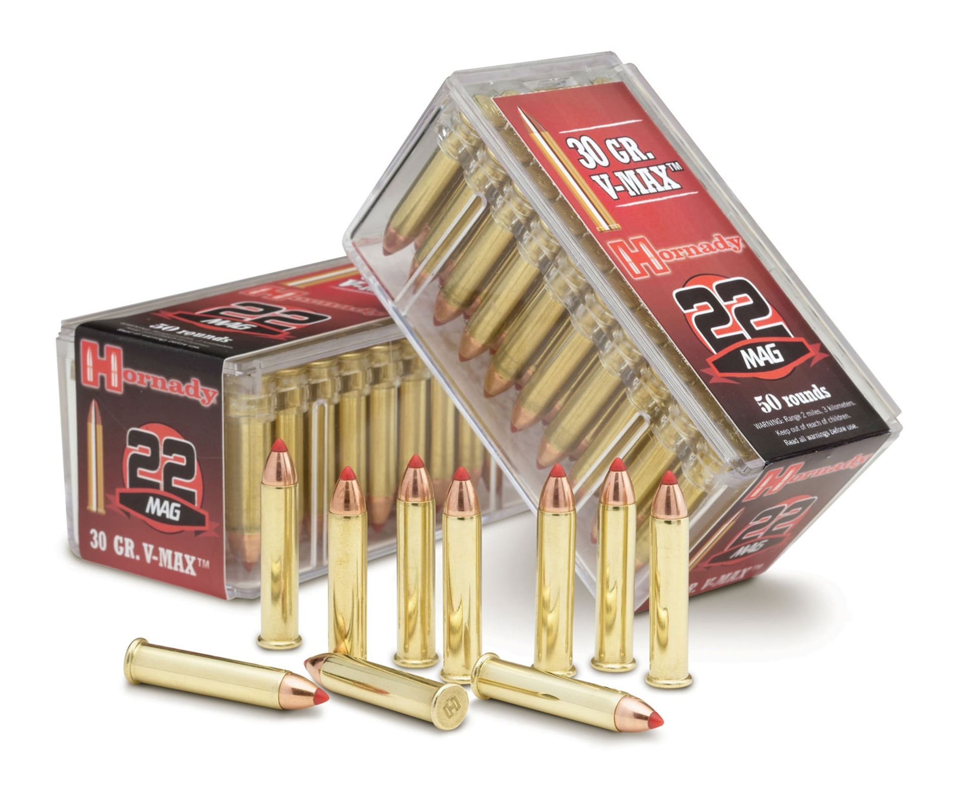 Hornady 22 Mag V-MAX 30 Grain Rifle Ammunition, 50-pk | Canadian Tire