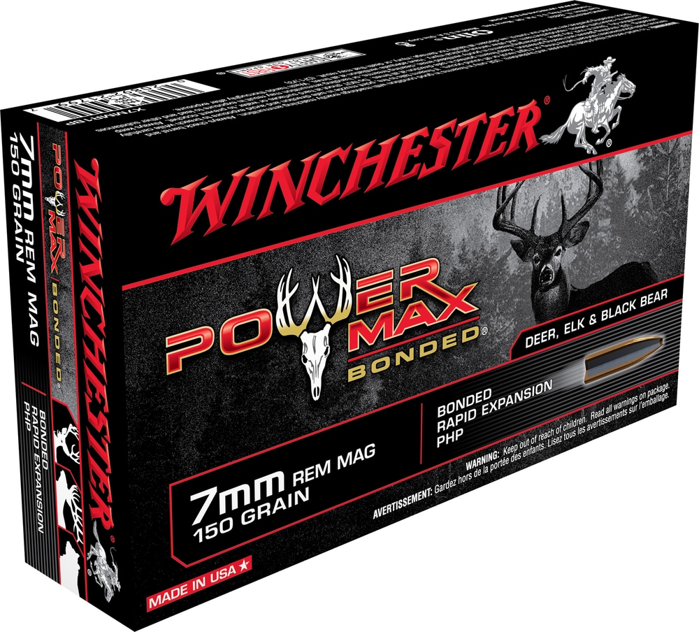Winchester Super-X 7mm Rem Magnum 150-Grain Power Max Bonded Rifle ...