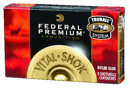 Federal Premium® 12-Gauge 2-3/4-in Rifled Tru Ball Slug Shotgun ...