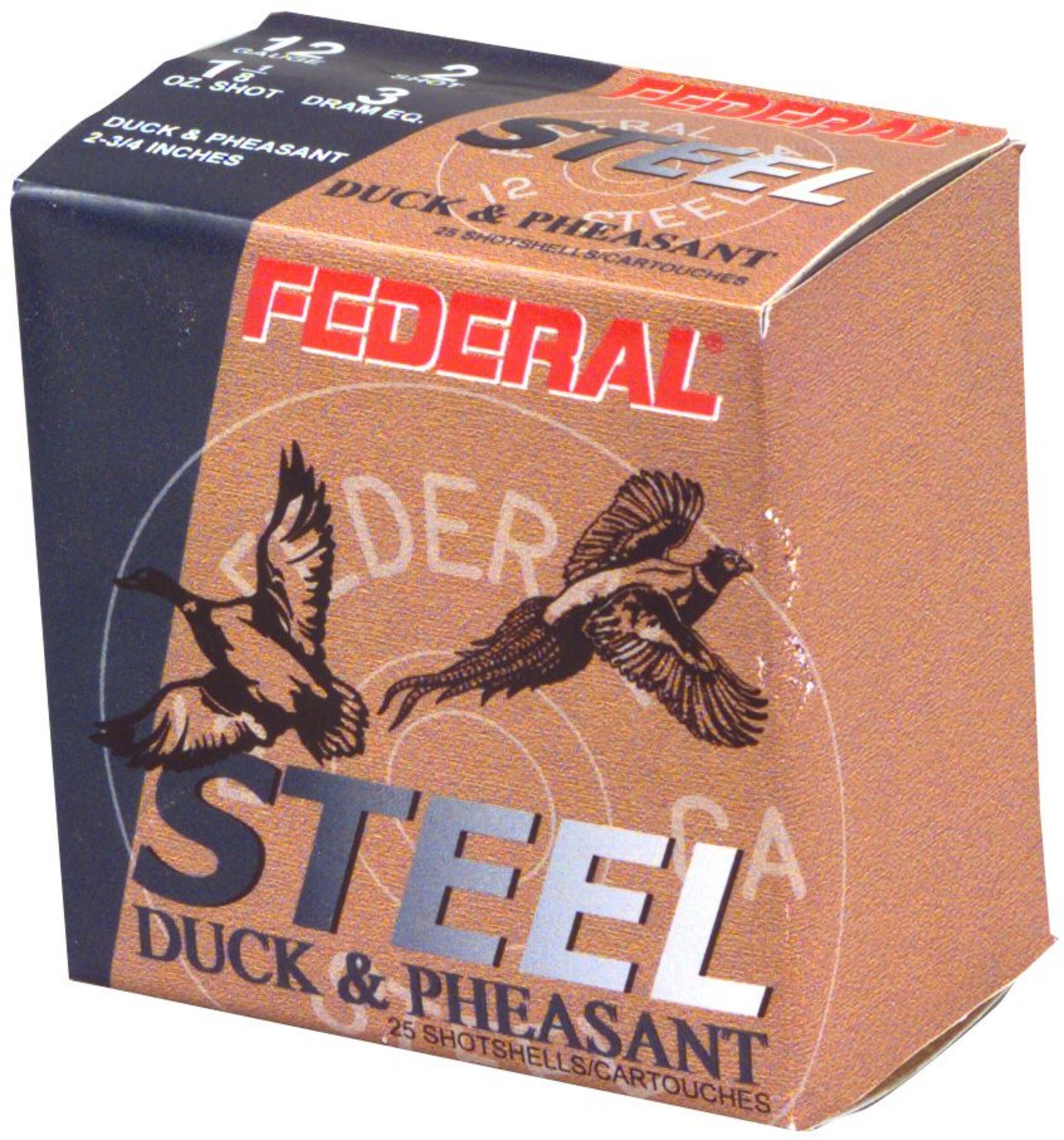 Federal 2.75-in #2 Steel Shot Shells Ammunition, 12-gauge | Canadian Tire