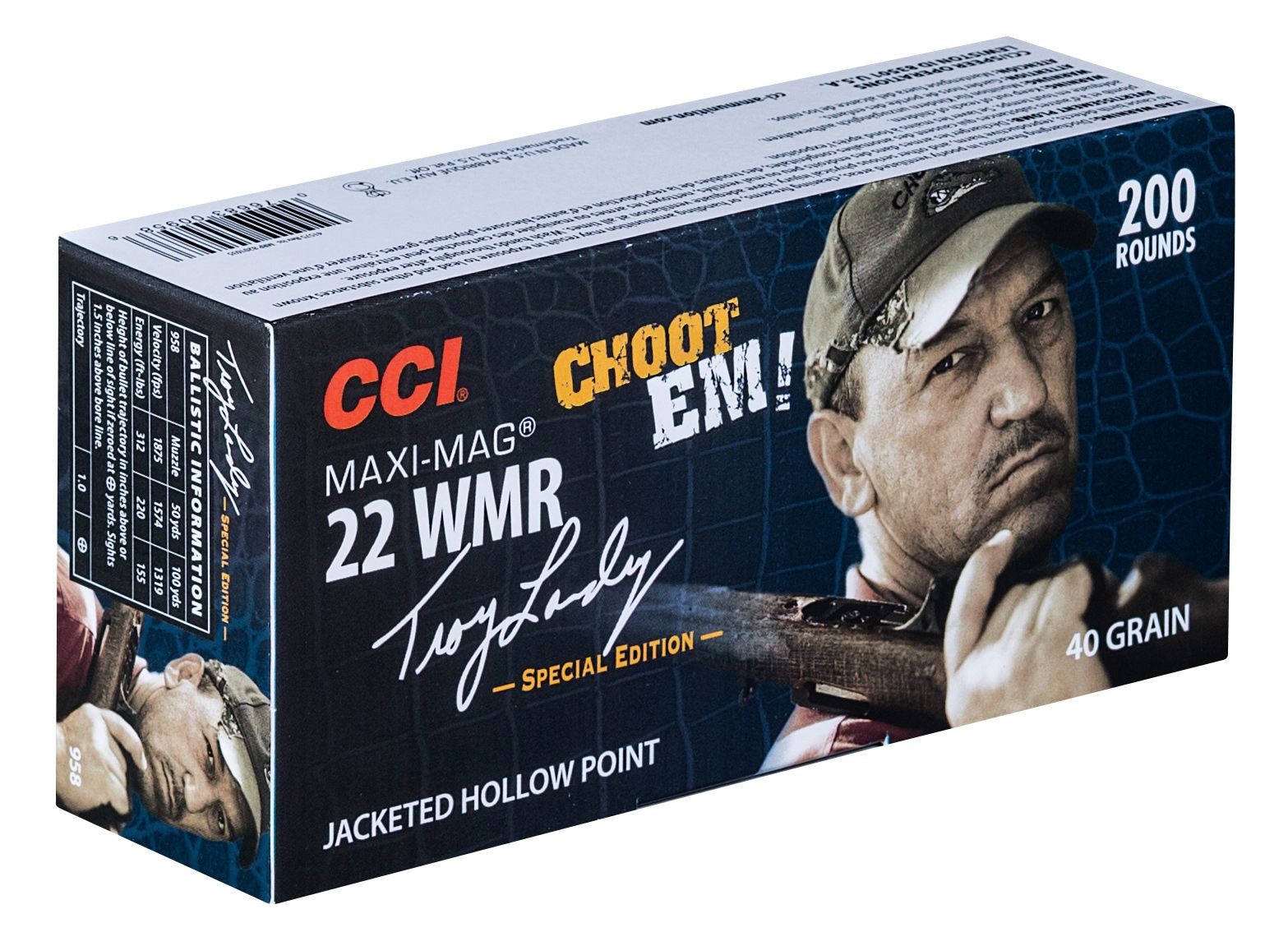 CCI Chootem 22WMR, .22 Caliber, 40-Grain, 200-pk | Canadian Tire