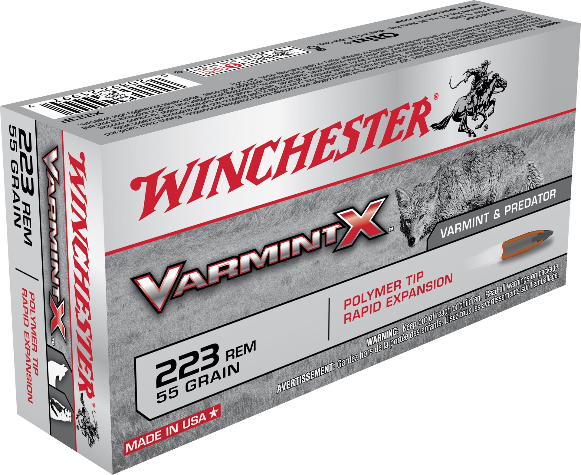 Winchester Varmint X .223 Ammunition, 55 g | Canadian Tire