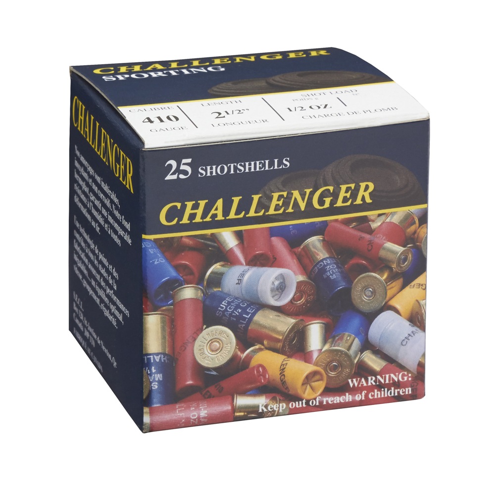 Challenger Target Load 410-Gauge #8 Shotshell Ammunition, 2-1/2-in, 1/2 ...