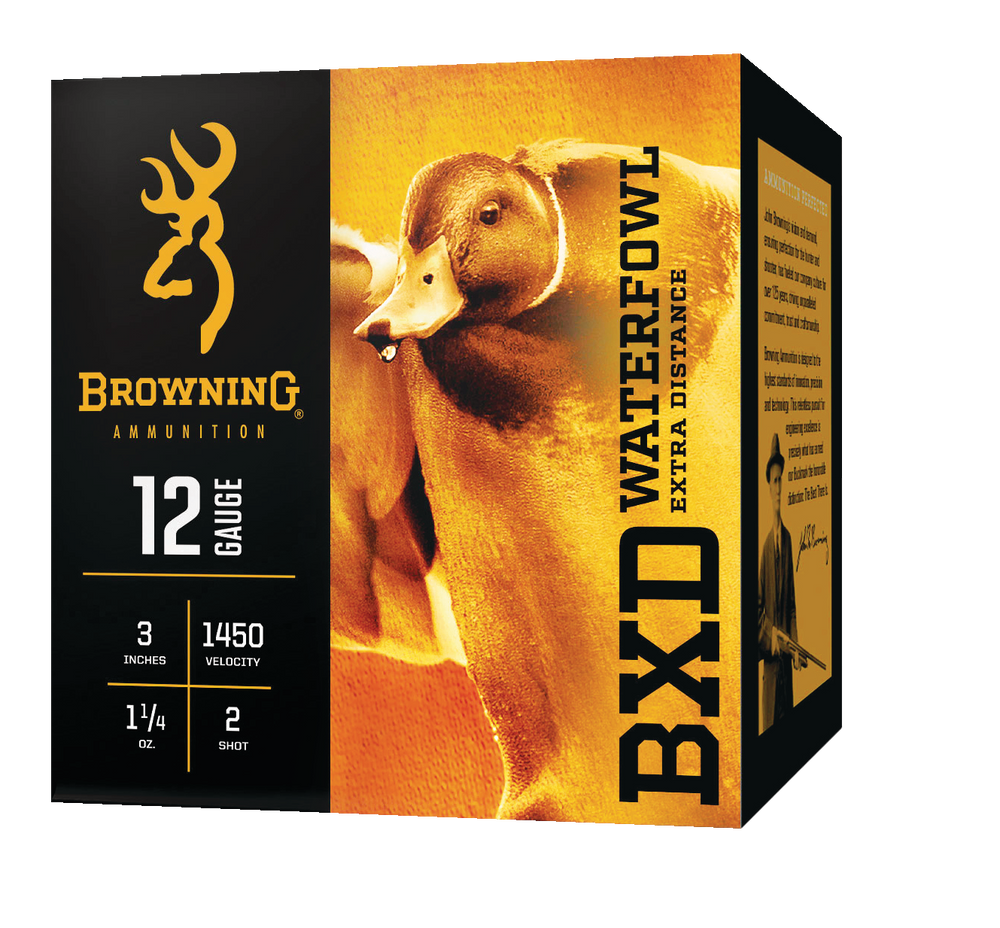 Browning BXD Waterfowl 12-Gauge #2 Shotgun Shell Ammunition, 1-1/4-oz ...
