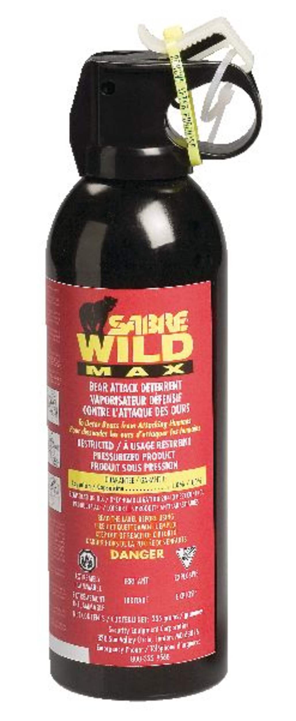 Sabre Wild Max Bear Attack Deterrent/Repellent Spray, 225-g | Canadian Tire