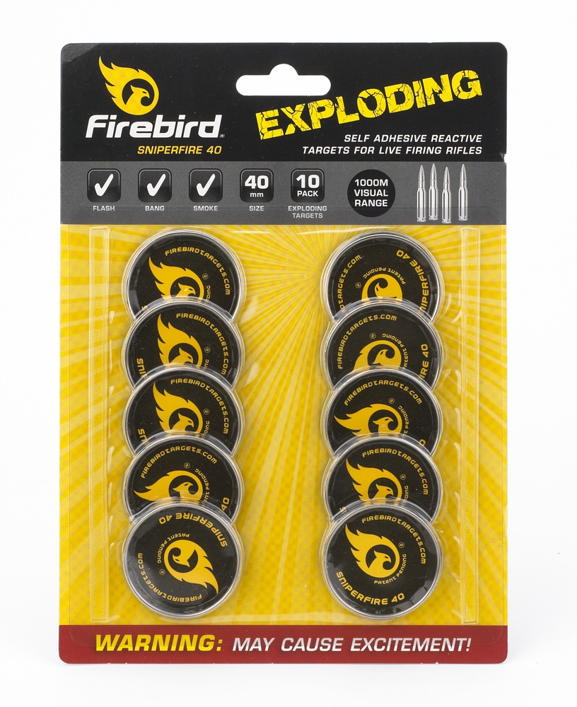 Firebird Exploding SF40 Sniper Target | Canadian Tire