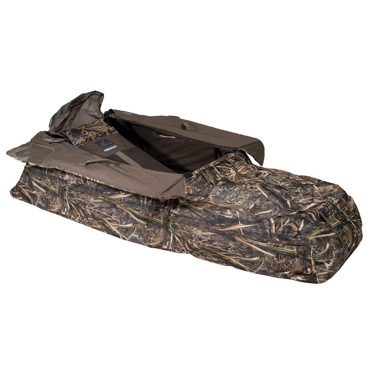 Final Approach KO Layout Hunting Blind/Cover with Waterproof Floor ...