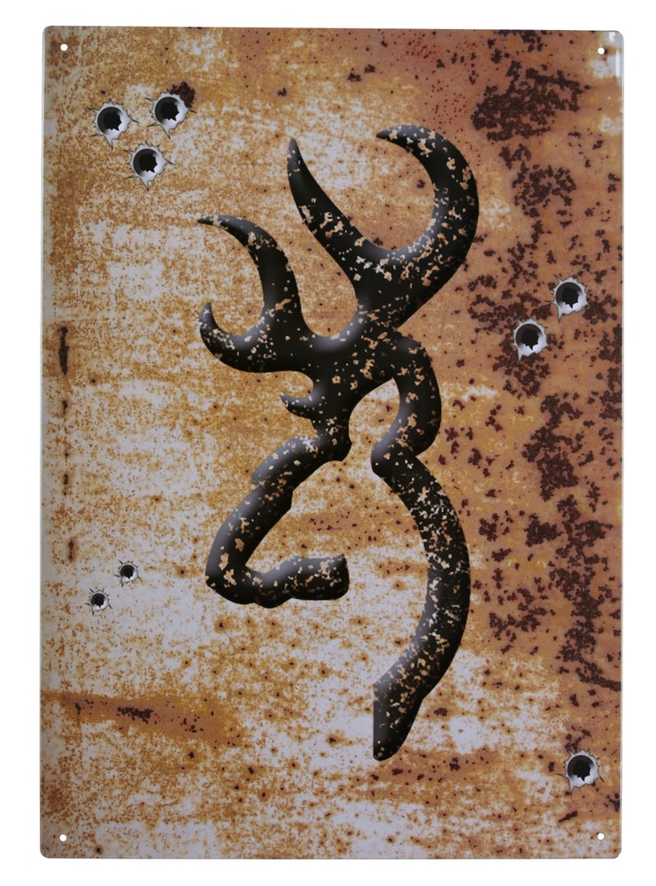 Browning Rustic Tin Sign | Canadian Tire