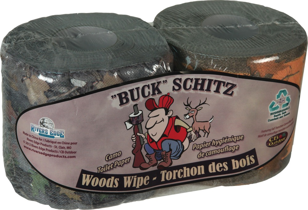 Papier hygiénique RIVERS EDGE Woods Wipe, camouflage, paq. 2 | Canadian ...