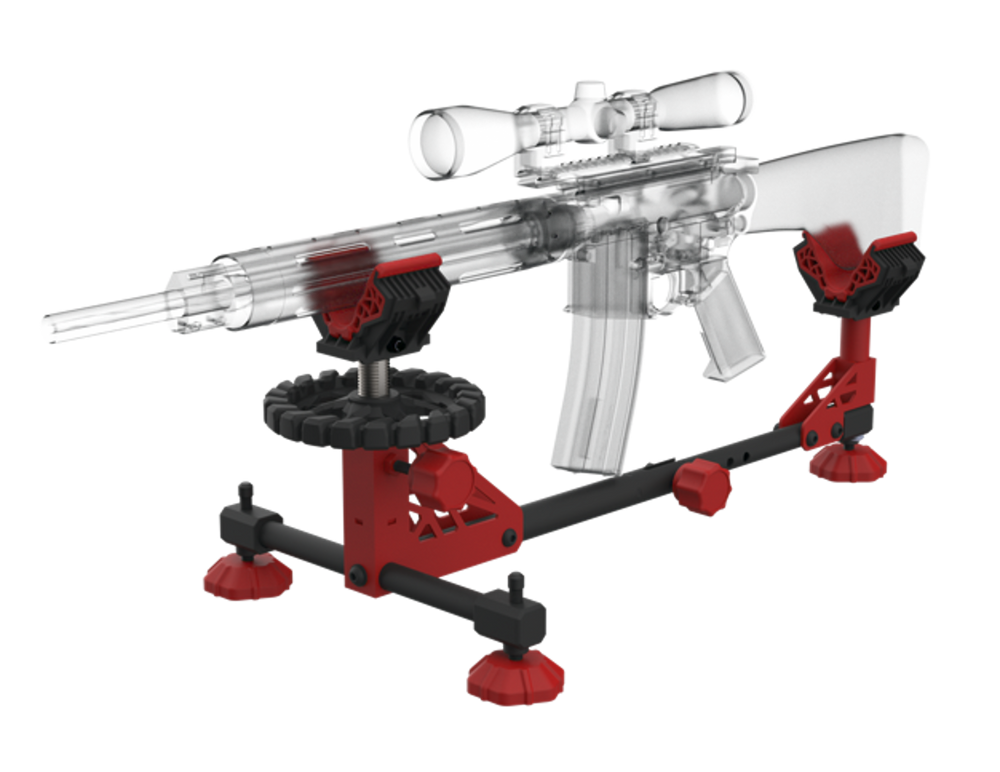 Birchwood Casey Echo Adjustable Steel Frame Hunting Rifle Shooting Rest ...