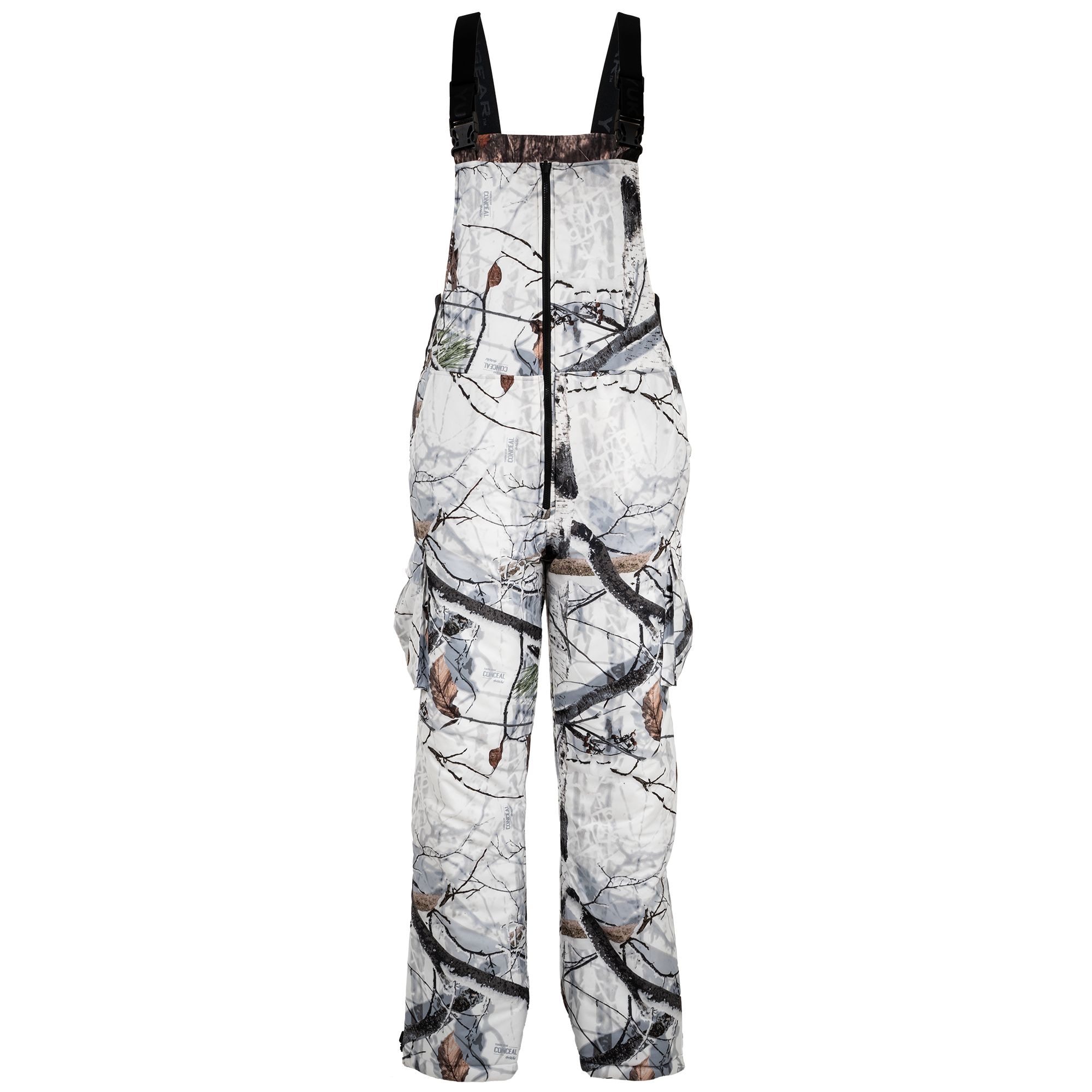 Yukon Gear Men's Reversible Insulated Bib Pant, Conceal Snow | Canadian ...