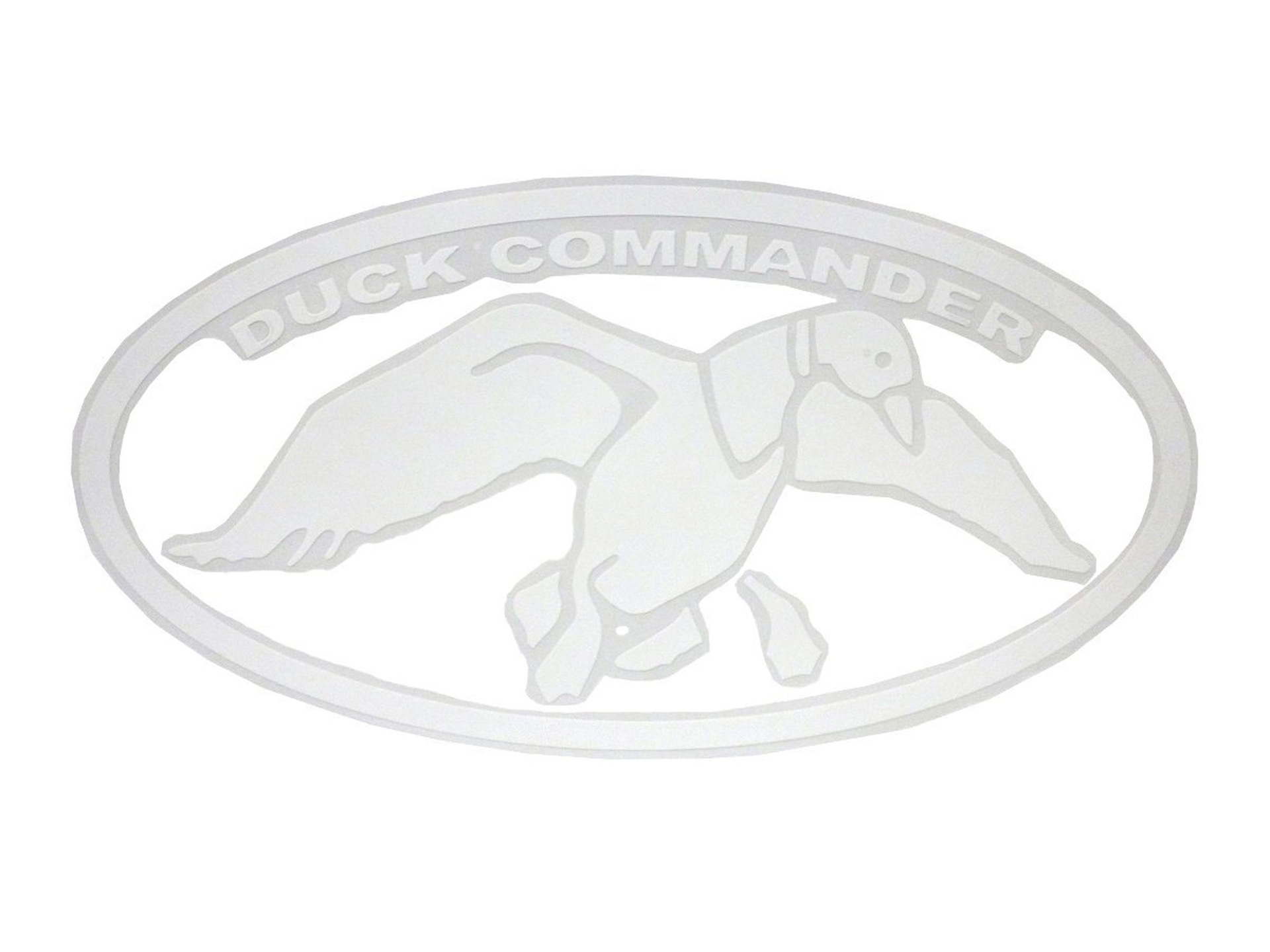 Duck Commander White Duck Logo Decal, 6 x 3-in | Canadian Tire