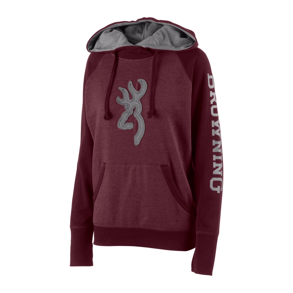 Browning Women's BRI Pullover Hunting Hoodie with Buckmark Print and ...