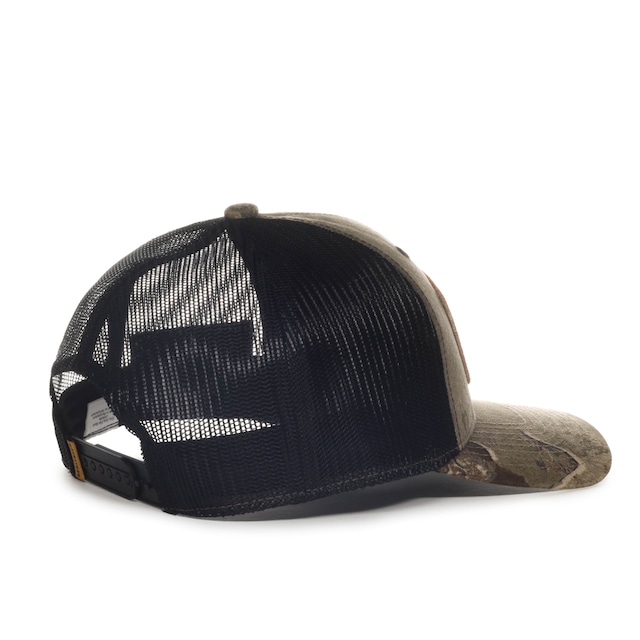 Realtree Max1 Woven Label Patch Black Mesh Back Hunting Cap with Snap ...