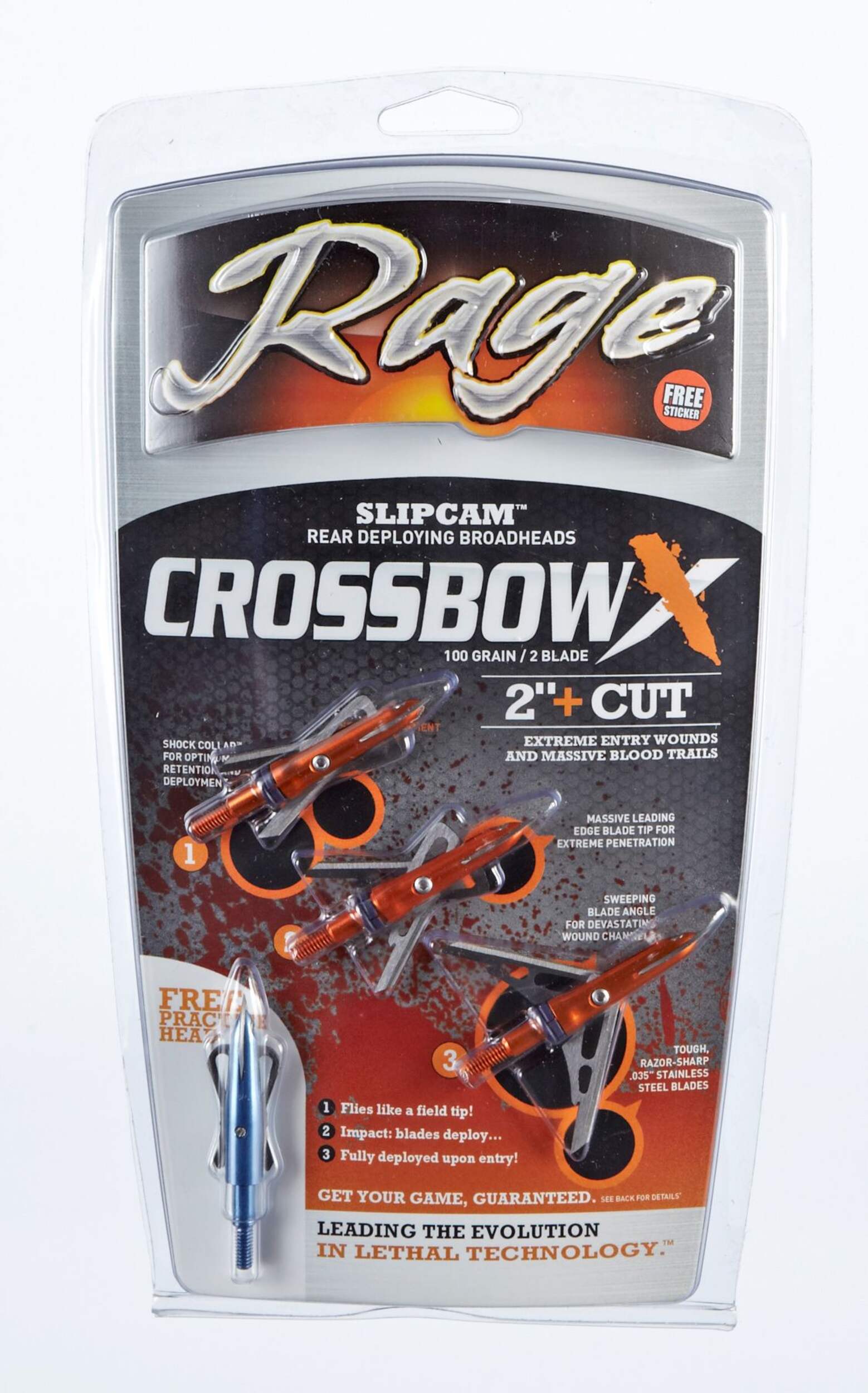 Rage Crossbow X 100-Grain Broadheads, 3-pk | Canadian Tire