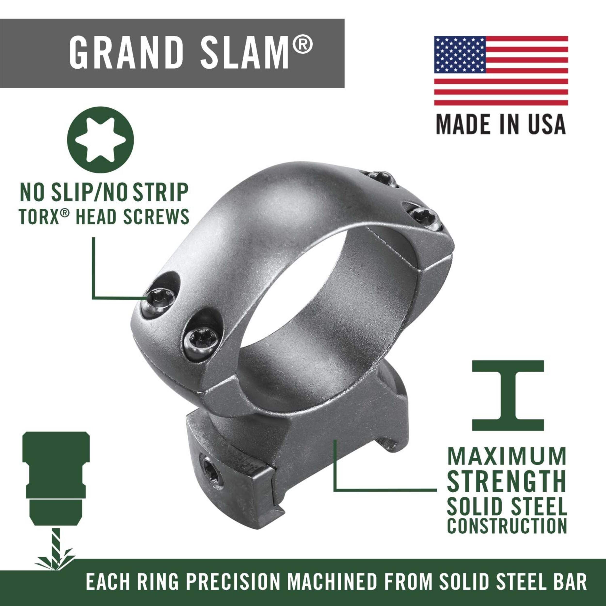 Weaver Rifle ScoPe Mounting Steel Rings, High Matte, 30-mm | Canadian Tire