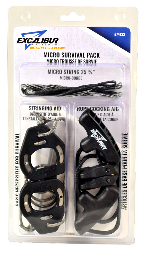 Excalibur Micro String Crossbow Survival Pack w/ RoPe Cocking ...