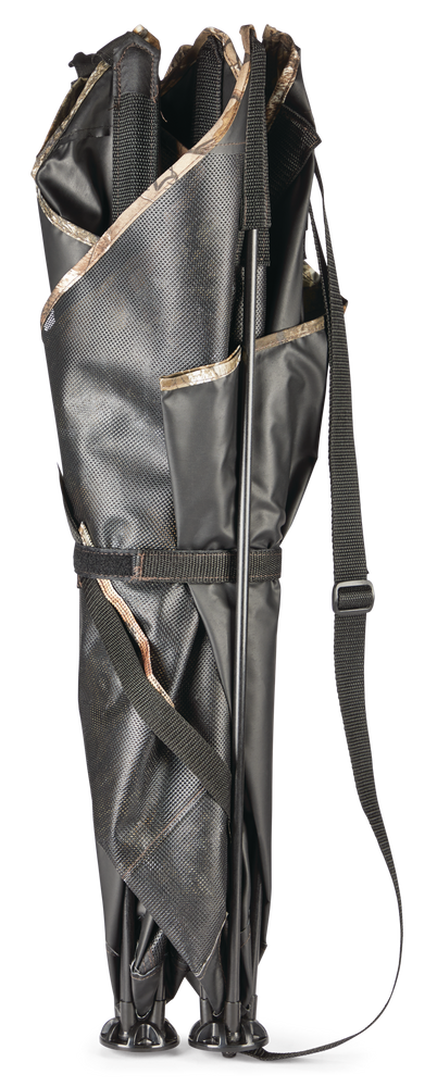 Cache de chasse à moyeu Huntshield avec 2 côtés en filet transparent ...